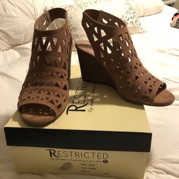 Restricted | Shoes | Restricted Wedged Sandal 75 | Poshmark